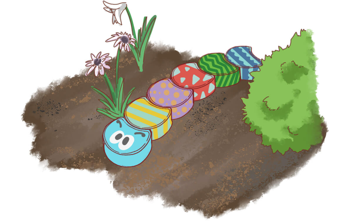 MM Concrete | Crescent Edger Caterpillar