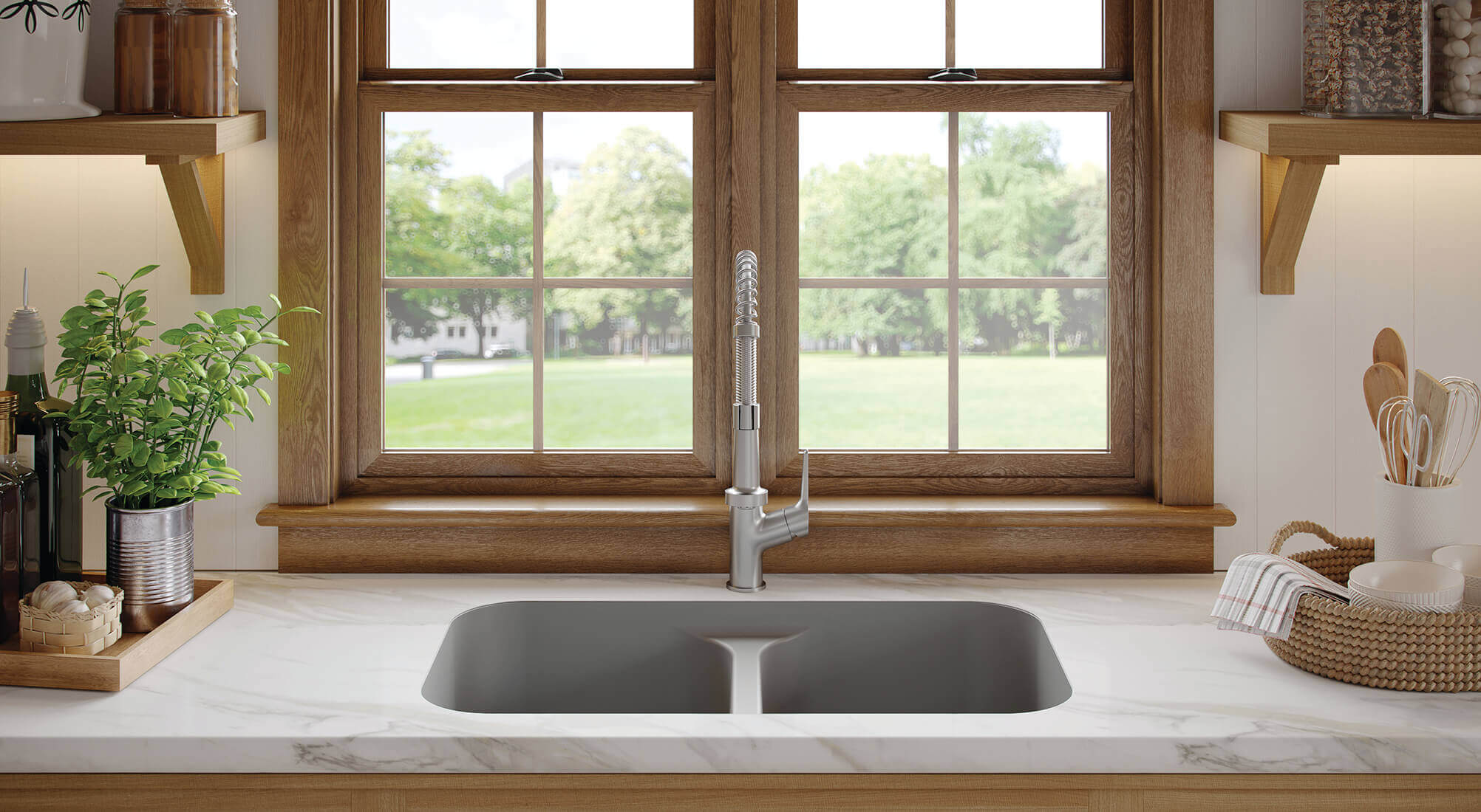 Discover The Benefits Of An Integrated Undermount Sink In Laminate ...