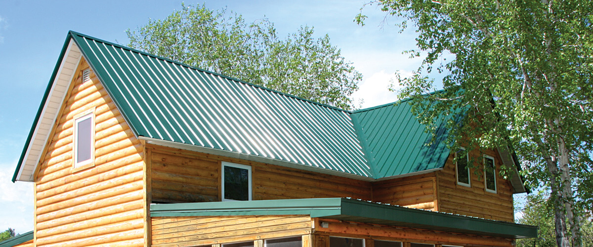 Emerald Green Premium Pro-Rib Residential Steel Roofing