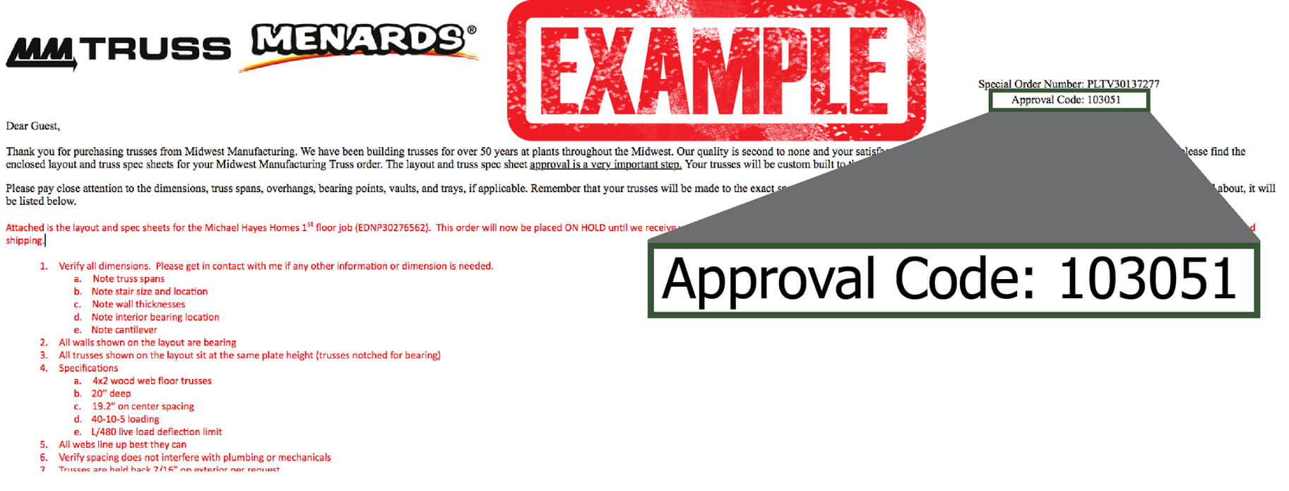 Truss Template | Midwest Manufacturing